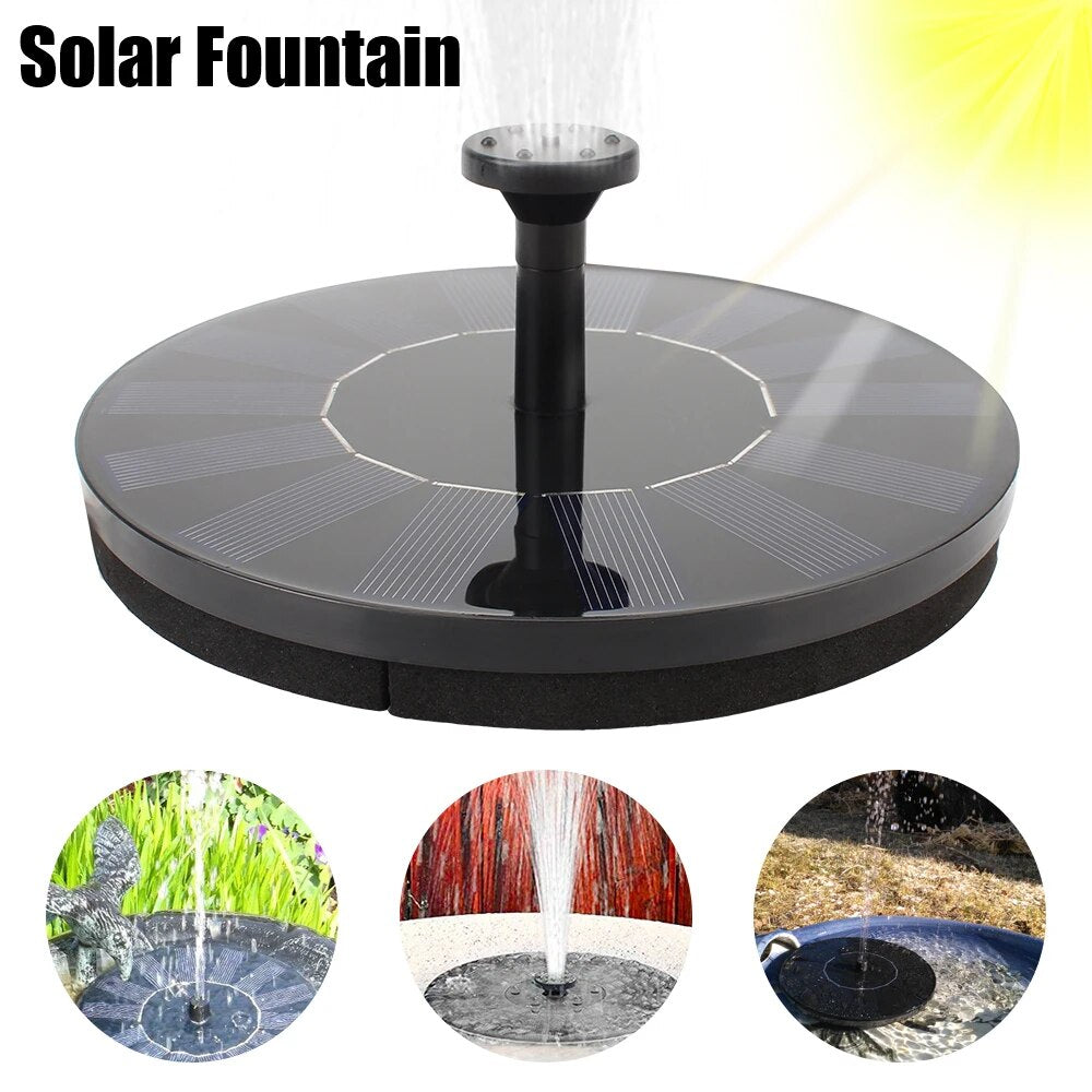 Hydro Sun™ Solar powered water fountain – Luca & Nora United States