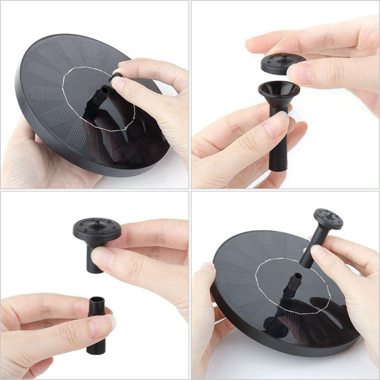 Hydro Sun™ Solar powered water fountain – Luca & Nora United States