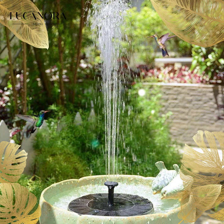 Hydro Sun™ Solar powered water fountain – Luca & Nora United States